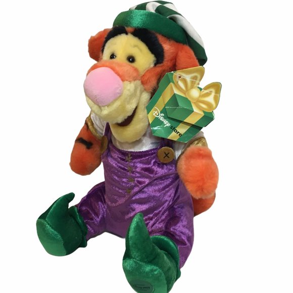 Disney | Toys | Tigger Elf Plush Toy Disney Store Exclusive 3in | Poshmark
